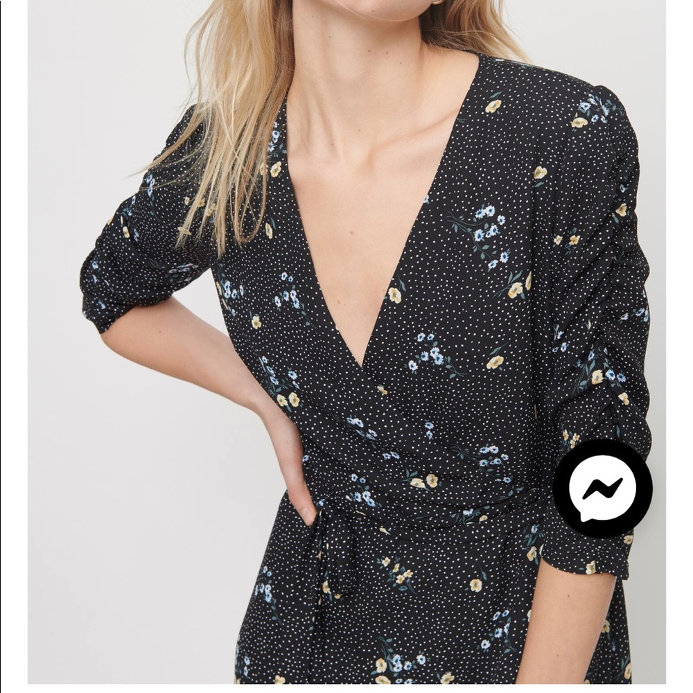 Dynamite Maxi Wrap Dress - Gem